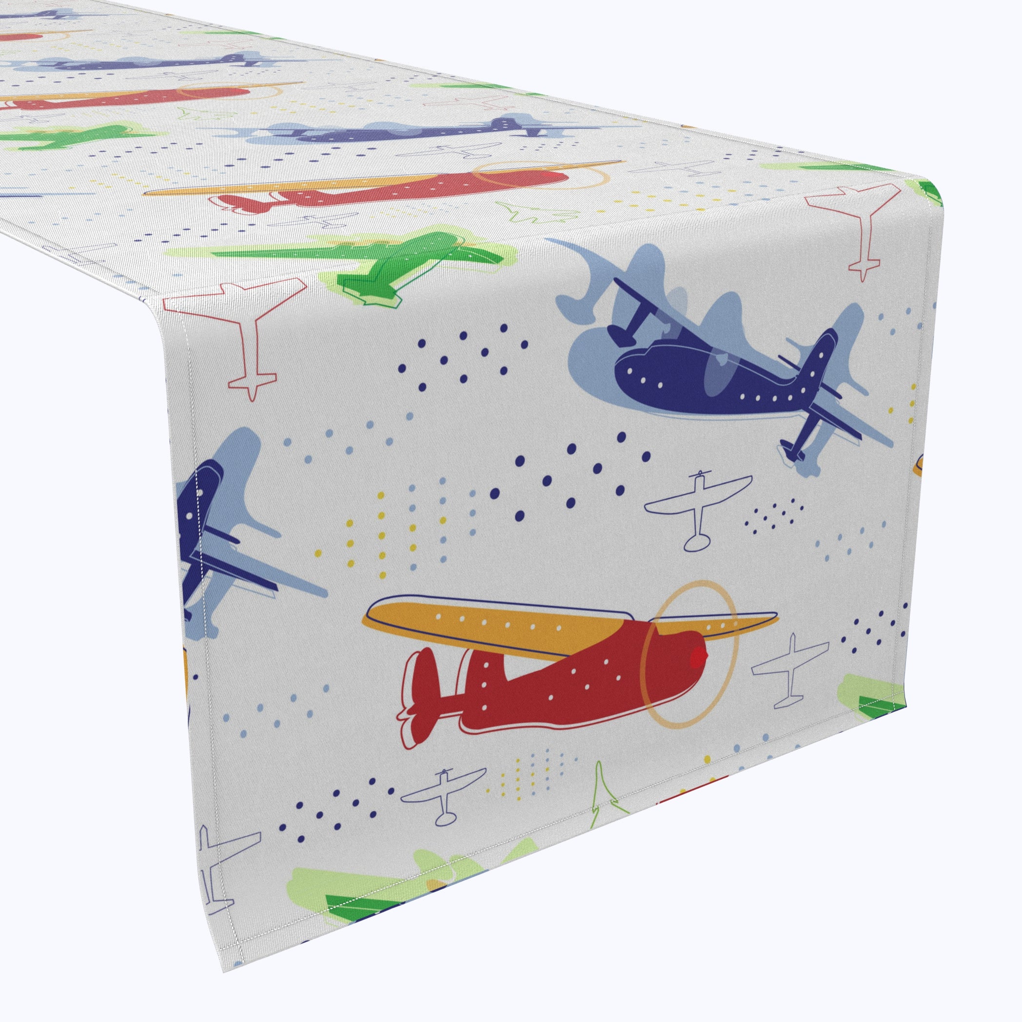 Airplane Design Table Runners – Tablecloth.com