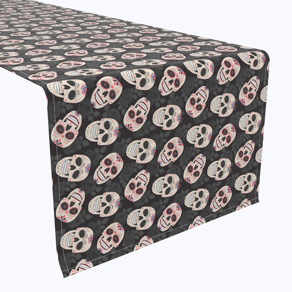 Dia De Los Muertes Skulls Runners – Tablecloth.com