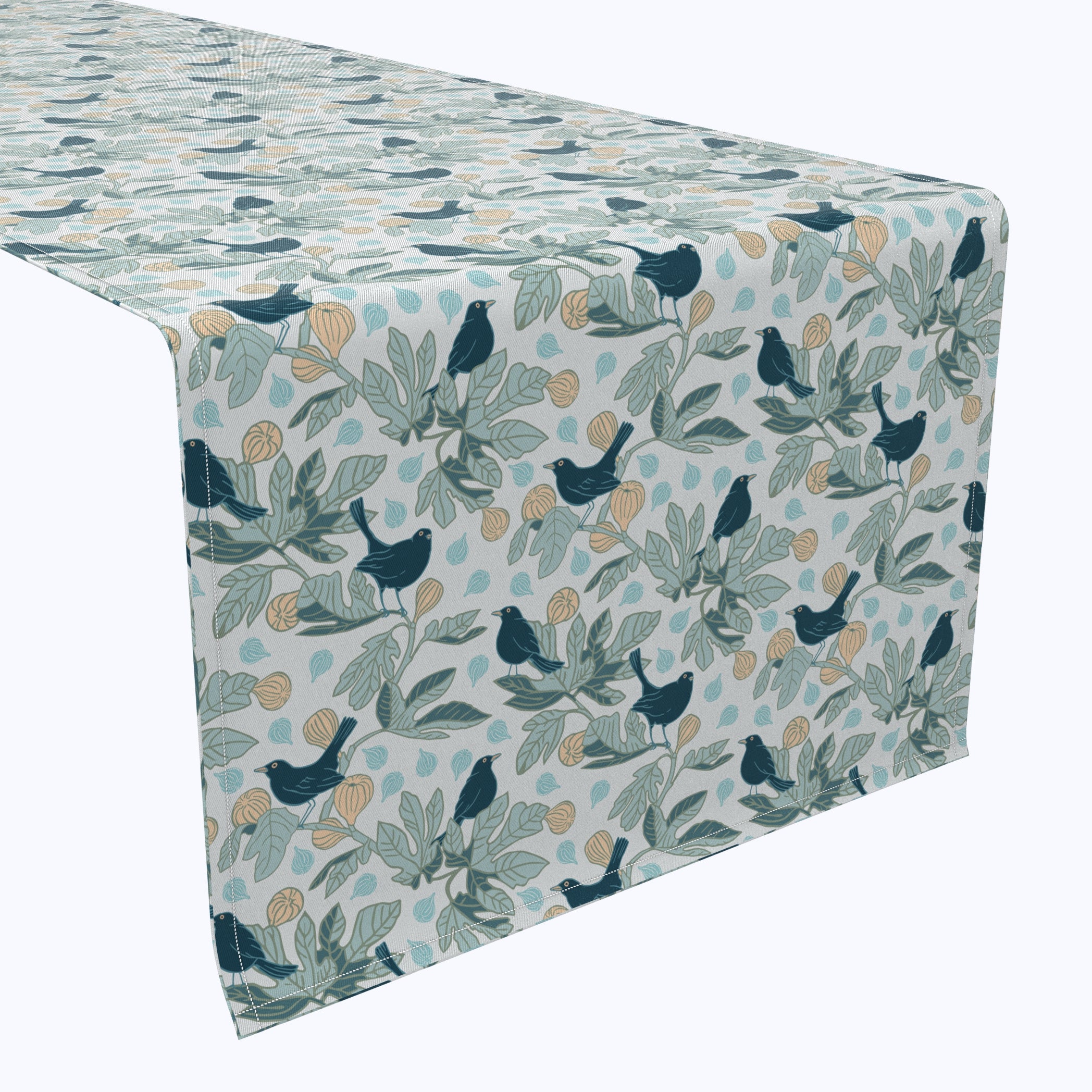 Fig Trees & Birds Table Runners – Tablecloth.com
