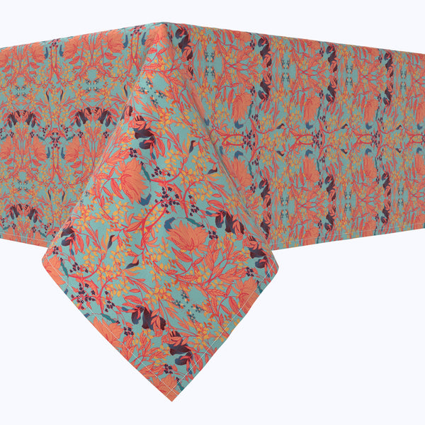 Floral 60 Cotton Rectangles – Tablecloth.com