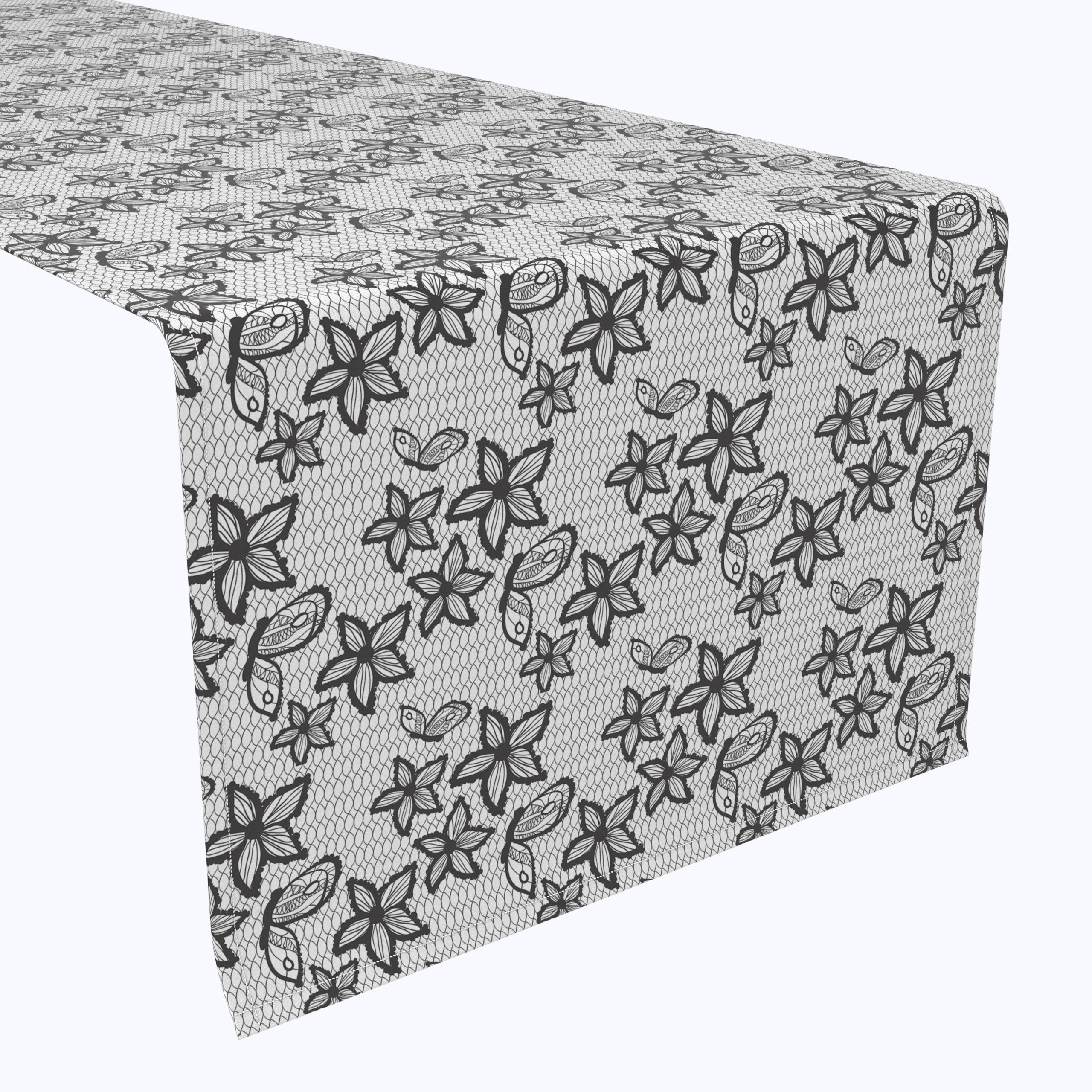 Lacey Butterflies & Flowers Runners – Tablecloth.com