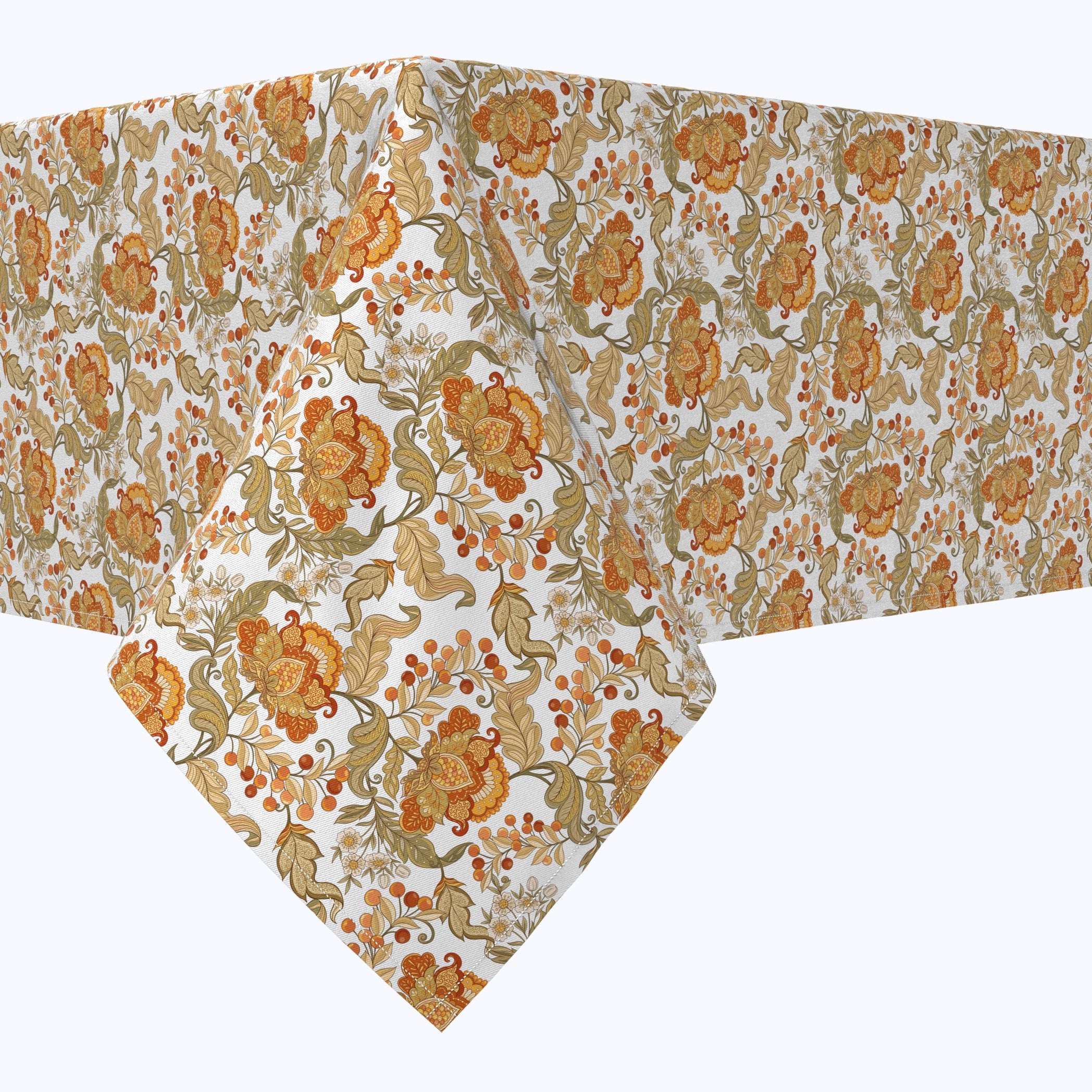 Vintage Style Floral Cotton Rectangles – Tablecloth.com