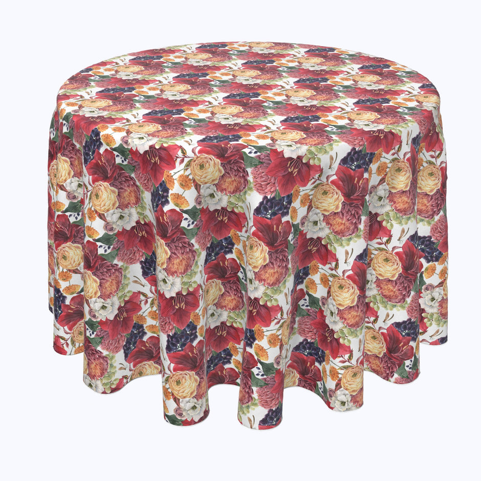 Floral Round Tablecloths – Tablecloth.com